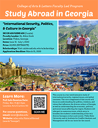 Study Abroad | International Security and Conflict Resolution ...